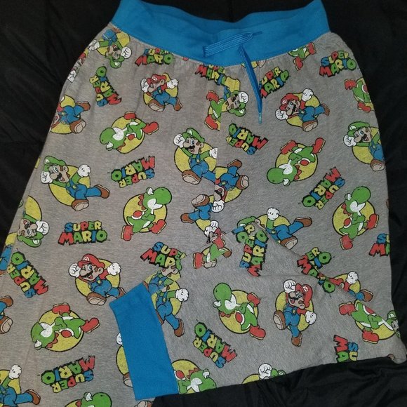 Nintendo | Intimates & Sleepwear | Super Mario Pj Pants | Poshmark